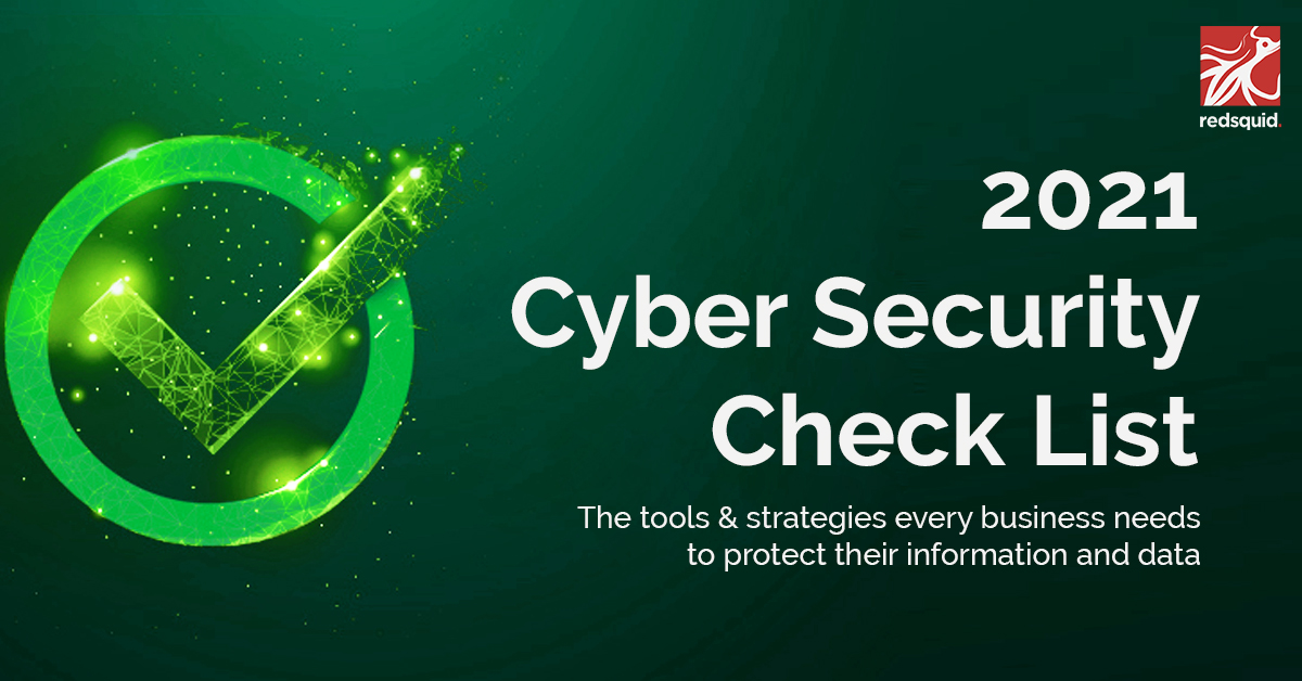 The Basic Cyber Security Check List - Redsquid.