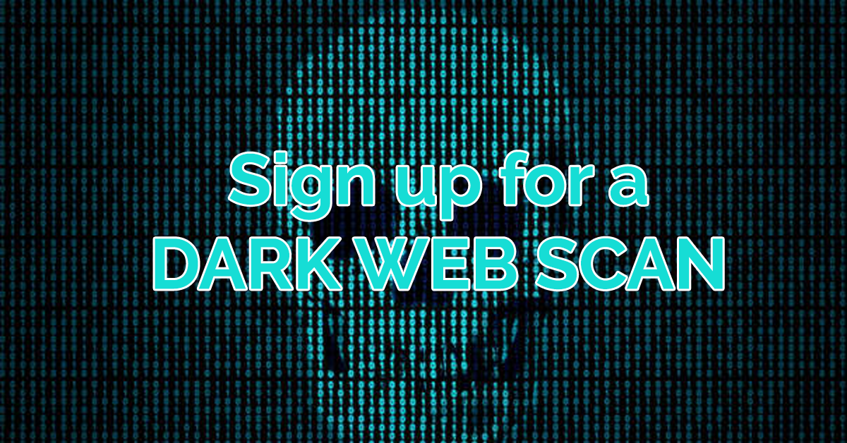 Sign up for a Dark Web Scan - Redsquid.